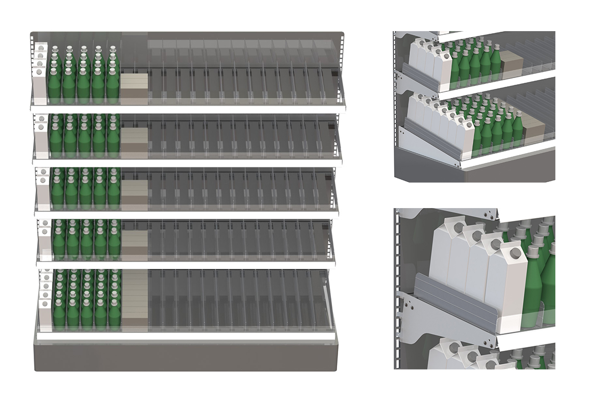 Scanloader self-fronting shelves – ScanTech