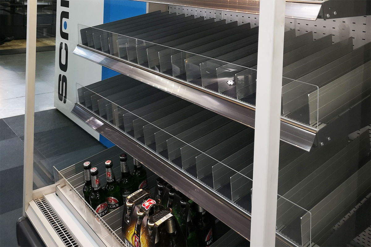 Scanloader self-fronting shelves – ScanTech