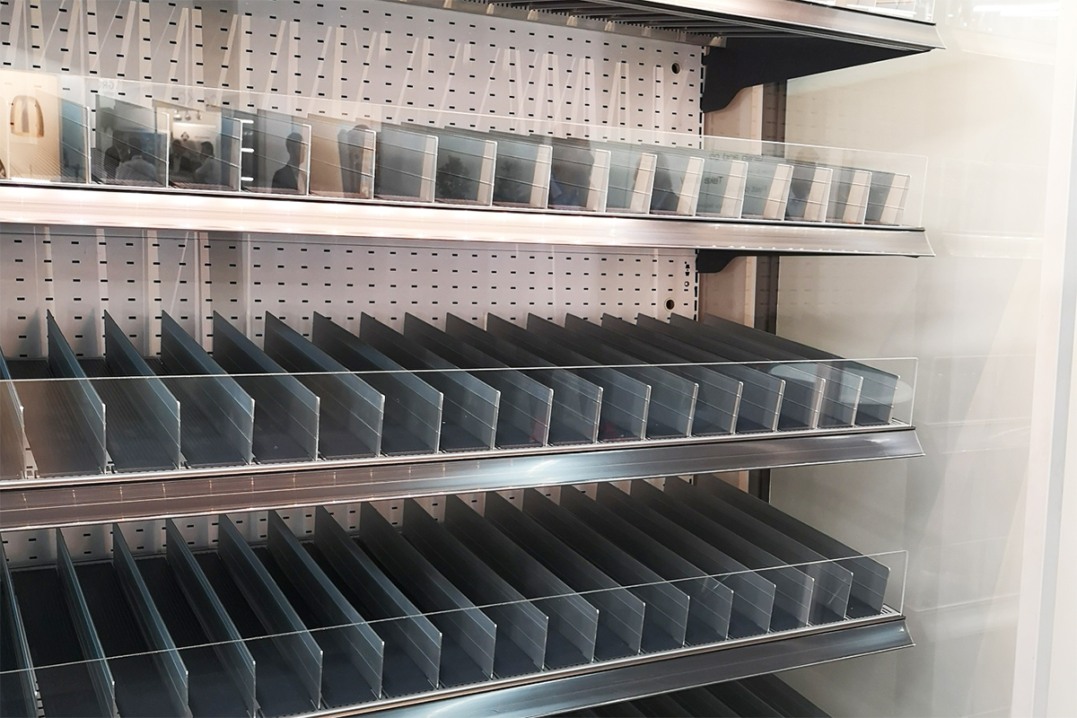 Scanloader self-fronting shelves – ScanTech